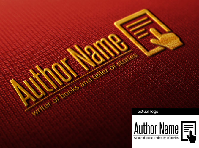Awesome 8 Free Author Logo Templates awesome-8-free-author-logo-templates