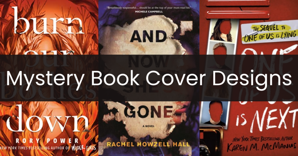 Mystery Book Covers Design