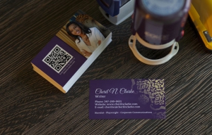 Free Author Business Card Templates - Adazing