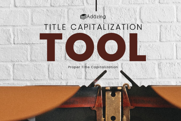 The Simplest Title Capitalization Converter - Title Case Tool