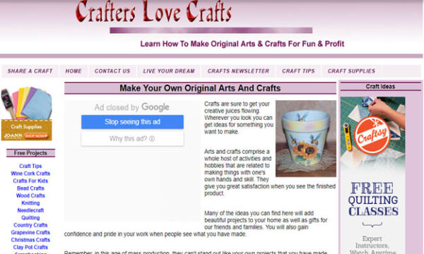 Best Arts, Crafts and Hobby Websites