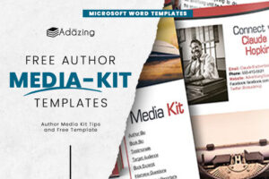 Get Your Author Media Kit for Free
