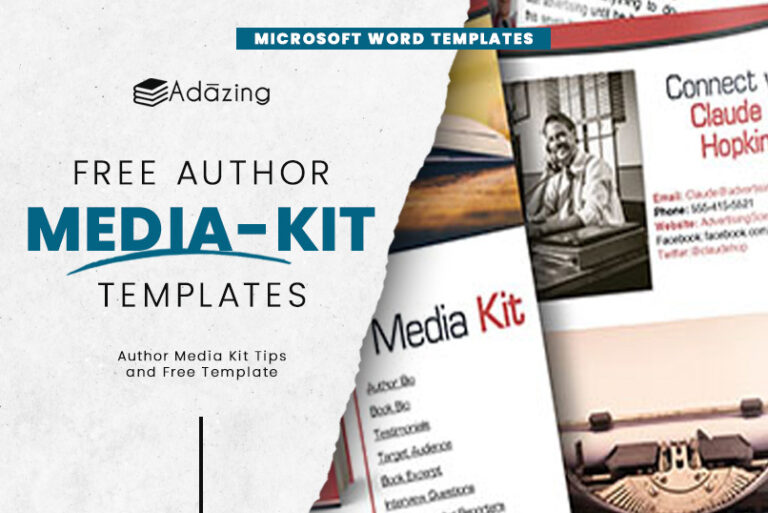 Get Your Author Media Kit for Free