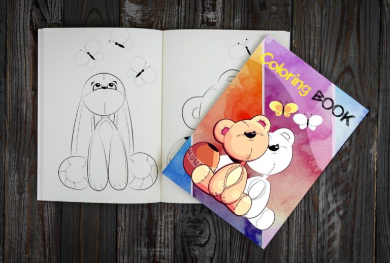 Coloring Book Mockup – The Complete Collection - Adazing