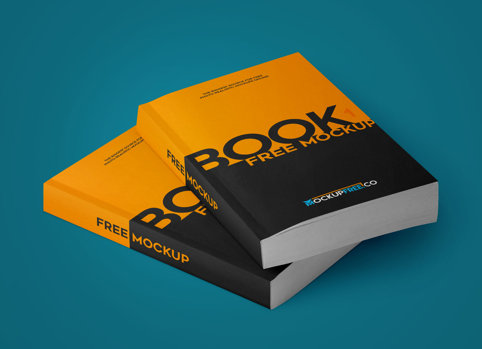 Paperback Book Mockup The Complete Collection