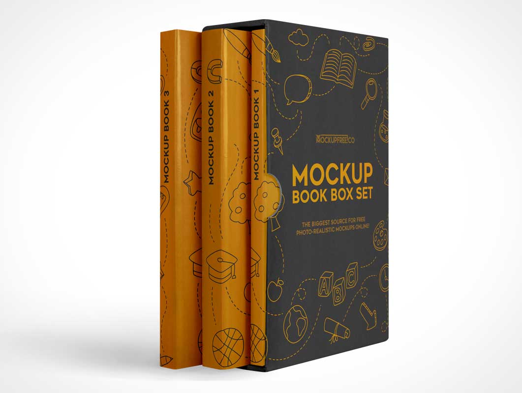 Book Box Set Mockup – The Complete Collection