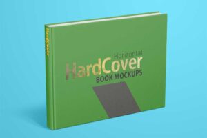Horizontal Book Mockup – The Complete Collection - Adazing