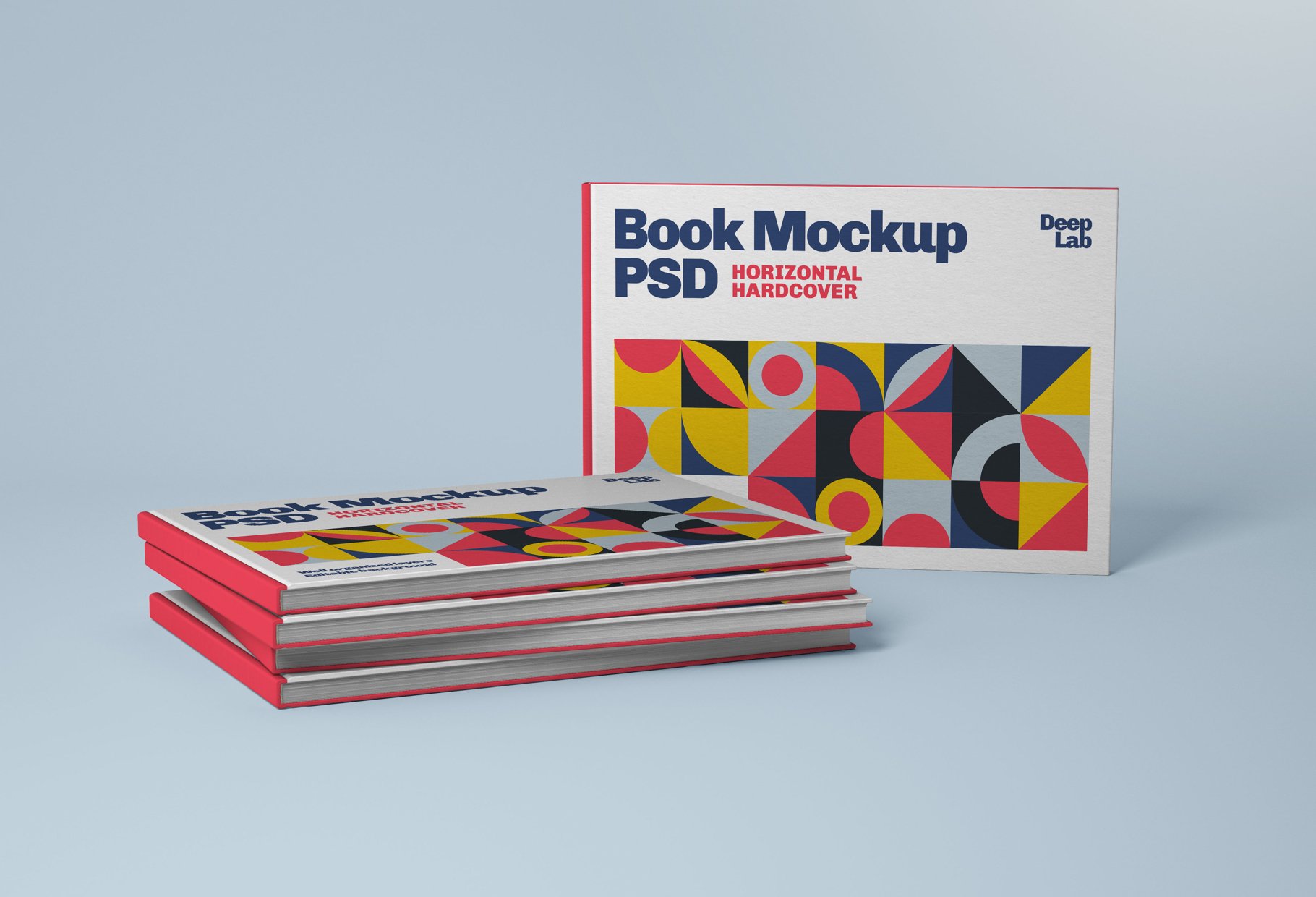 Horizontal Book Mockup – The Complete Collection - Adazing