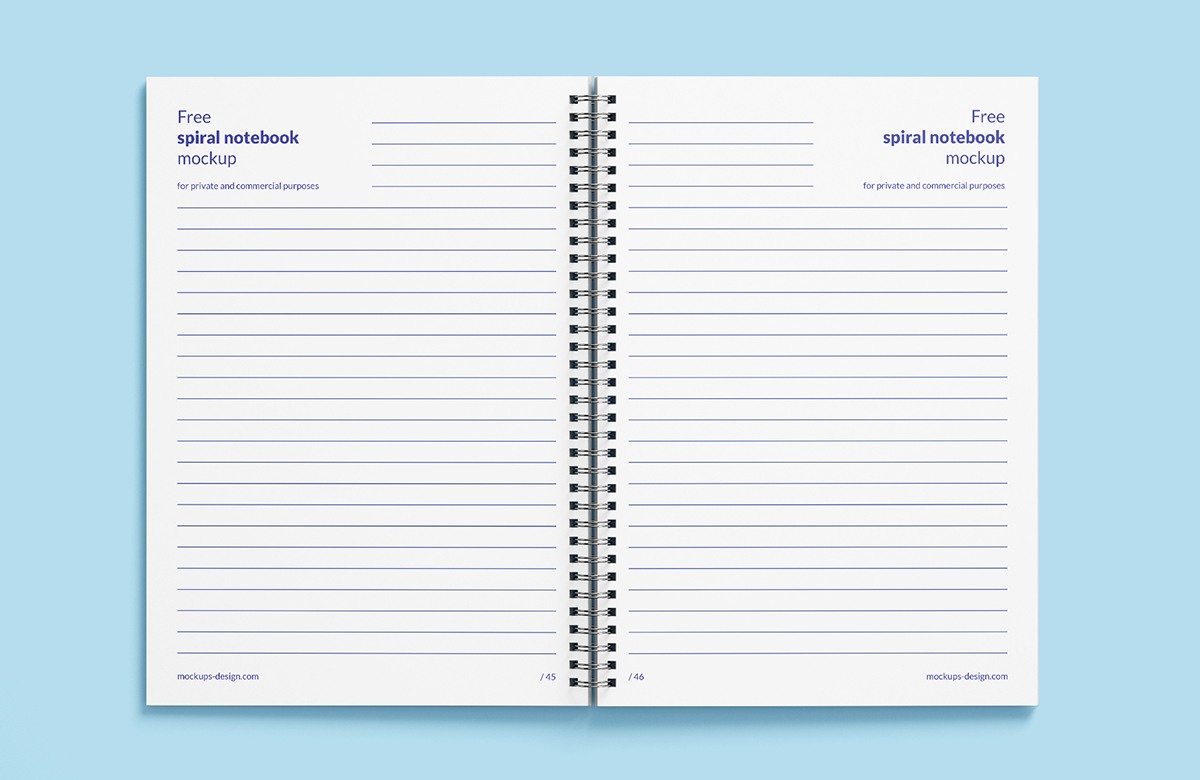 Spiral Notebook Mockup – The Complete Collection