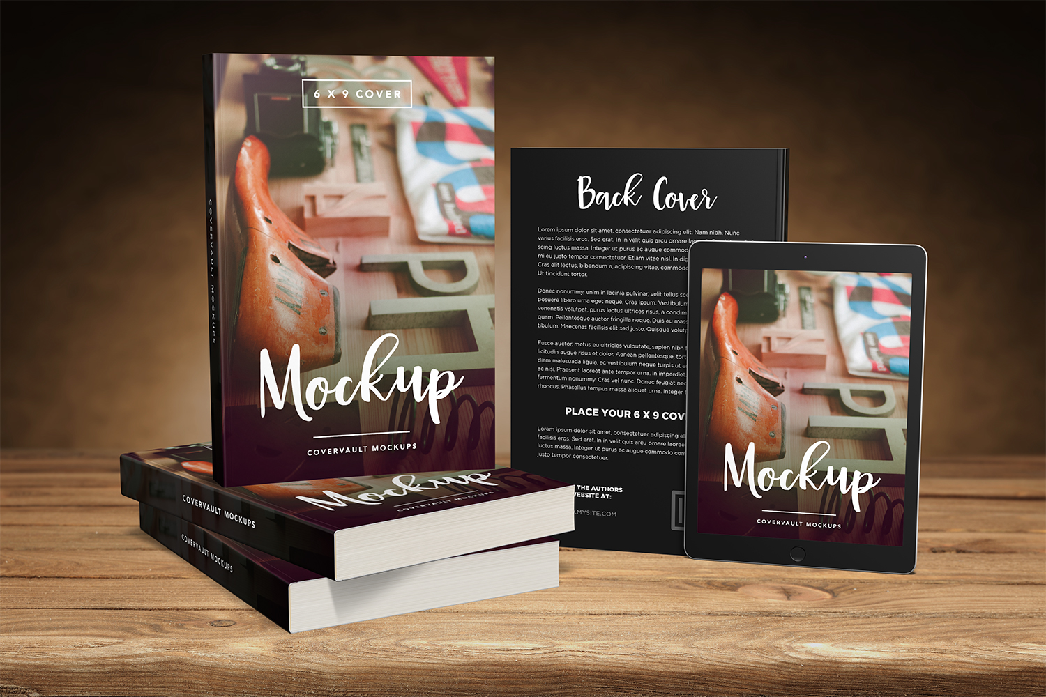 Mockup Sampul Depan dan Belakang Buku – Koleksi Lengkap - Adazing