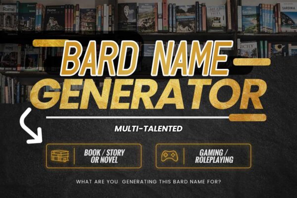 Bard Name Generator: Multi-Talented - Adazing