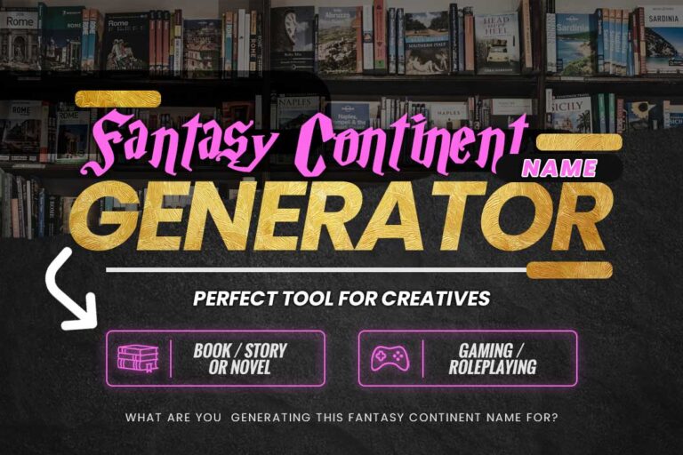 Fantasy Continent Name Generator: Perfect Tool For Creatives - Adazing