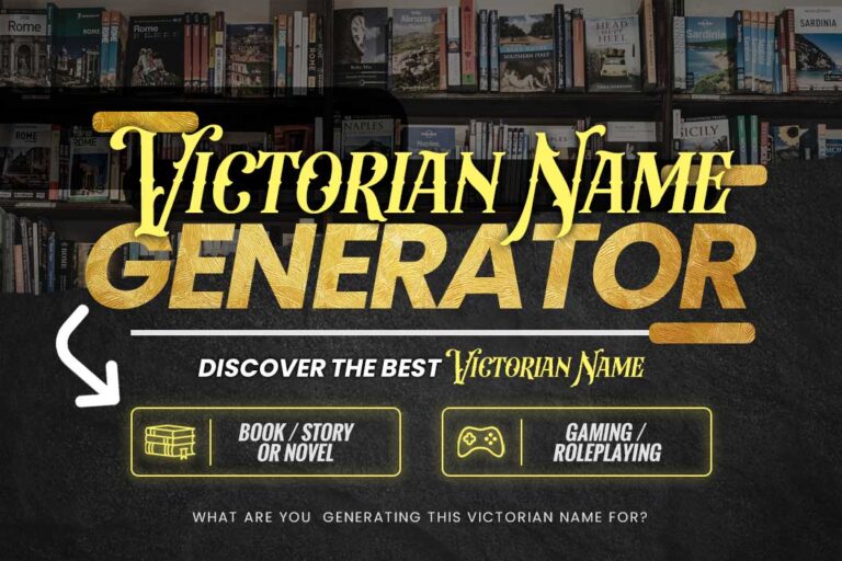 Victorian Name Generator: Discover The Best Victorian Names - Adazing