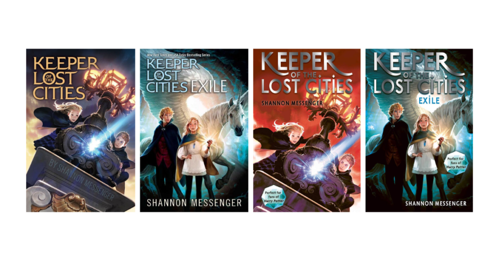 KOTLC Book Covers (Keeper of the Lost Cities)