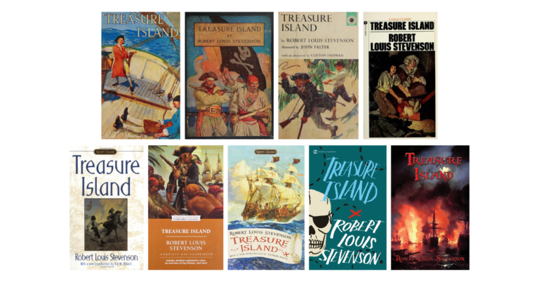 Treasure Island Book Covers - Adazing
