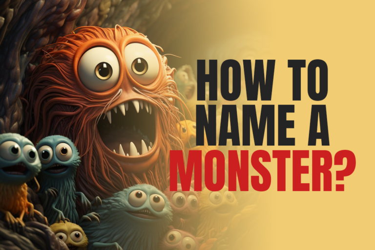 How to Name a Monster? - Adazing