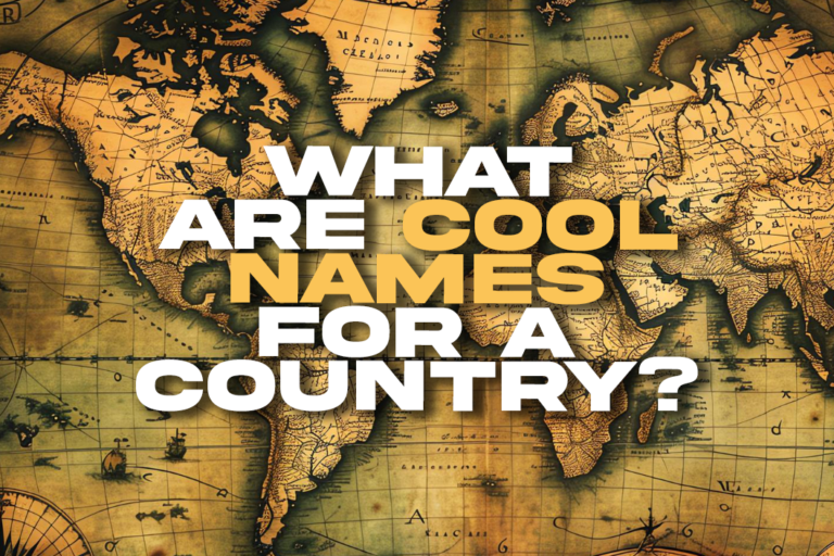 What Are Cool Names for a Country? - Adazing