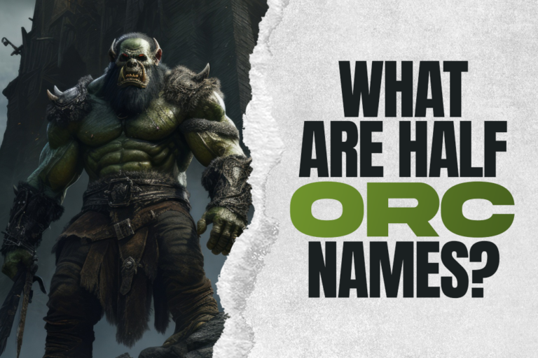 Quais são os nomes dos Meio Orcs? - Adazing