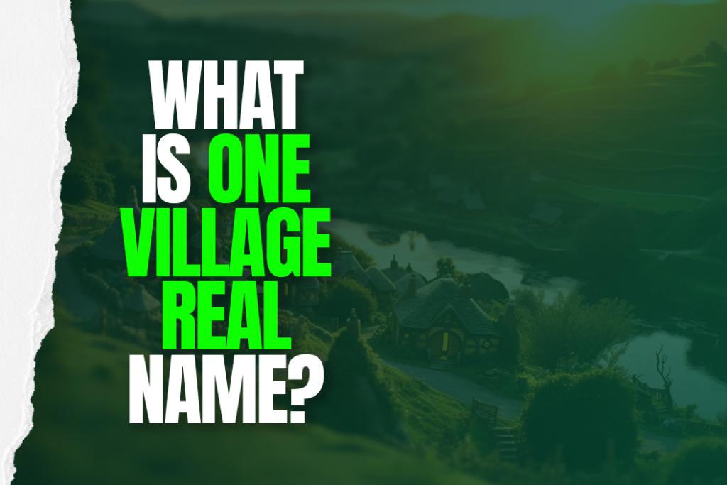 What is One Village Real Name? - Adazing