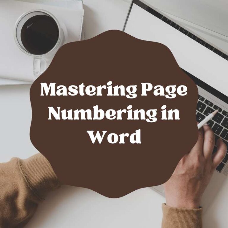 Pag-master ng Page Numbering sa Word - Nakatutuwang