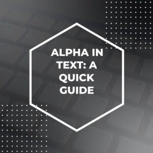 Unlocking the Power of Alpha in Word - Adazing