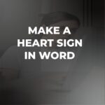 Símbolo del corazón en Word - Adazing