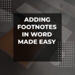 Mastering Footnotes: How Do You Add Footnotes in Word - Adazing