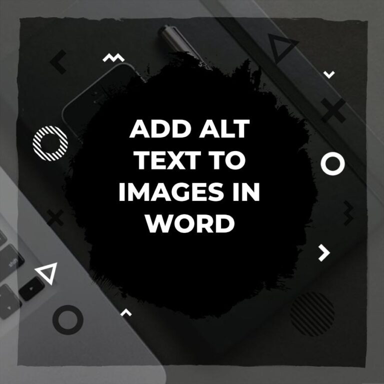 Como adicionar texto alternativo a uma imagem no Word - Adazing