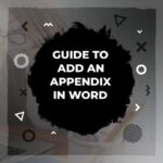 How to Add an Appendix in Word - Adazing