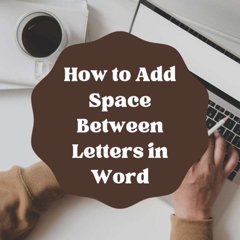 How To Add Space Between Letters In Word Adazing How To Add Space Between Letters In Word Adazing