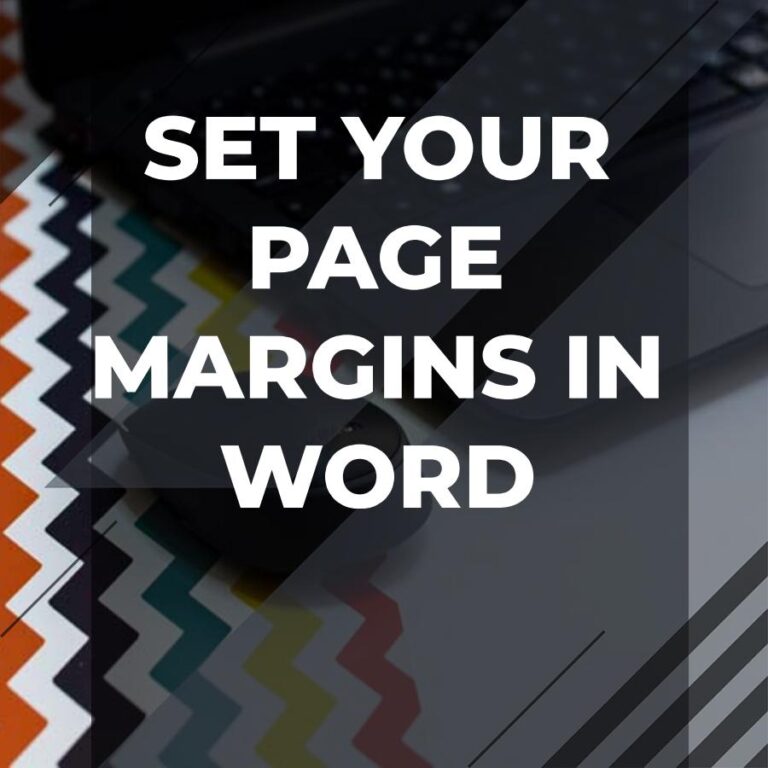 How to Adjust Margins in Word - Adazing