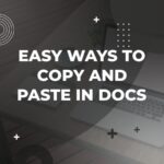 Mastering the Art of How to Copy and Paste in Google Docs - Adazing