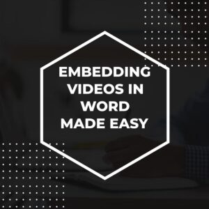 How to Embed a Video in Word for Engaging Documents - Adazing