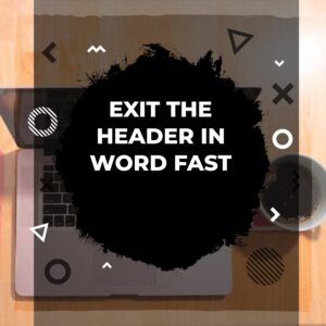 How to Get Out of Header in Word - Adazing