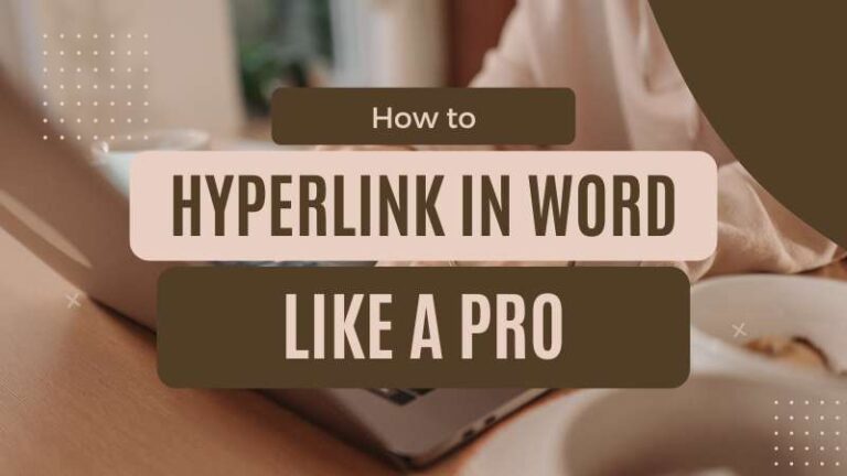 Hoe u als een professional hyperlinks in Word kunt maken - Adazing