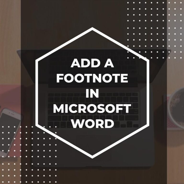 How to Insert a Footnote in Word Like a Pro - Adazing