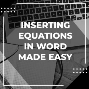 How to Insert Equation in Word for Your Documents - Adazing