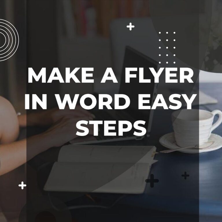 So erstellen Sie einen Flyer in Word - Adazing