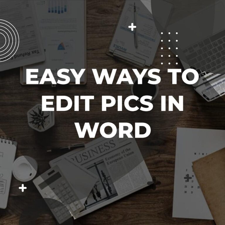 How to Remove Background from Picture in Word - Adazing
