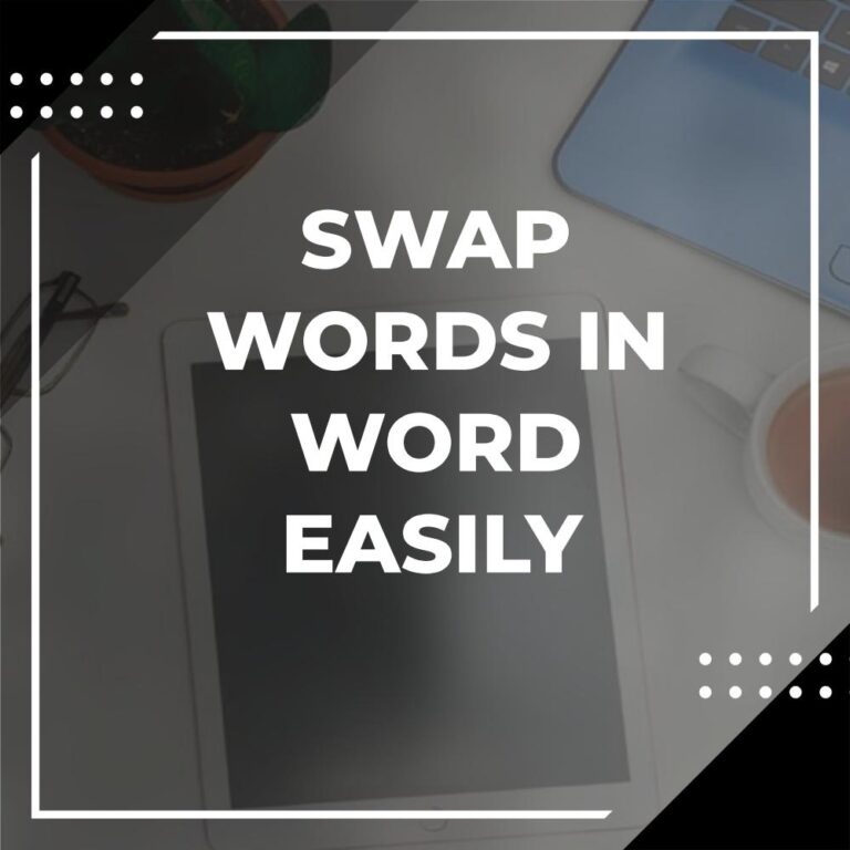 How to Replace Words in Word Effortlessly - Adazing How to Replace Words in Word Effortlessly - Adazing