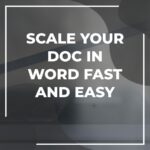 How to Scale a Document in Word - Adazing