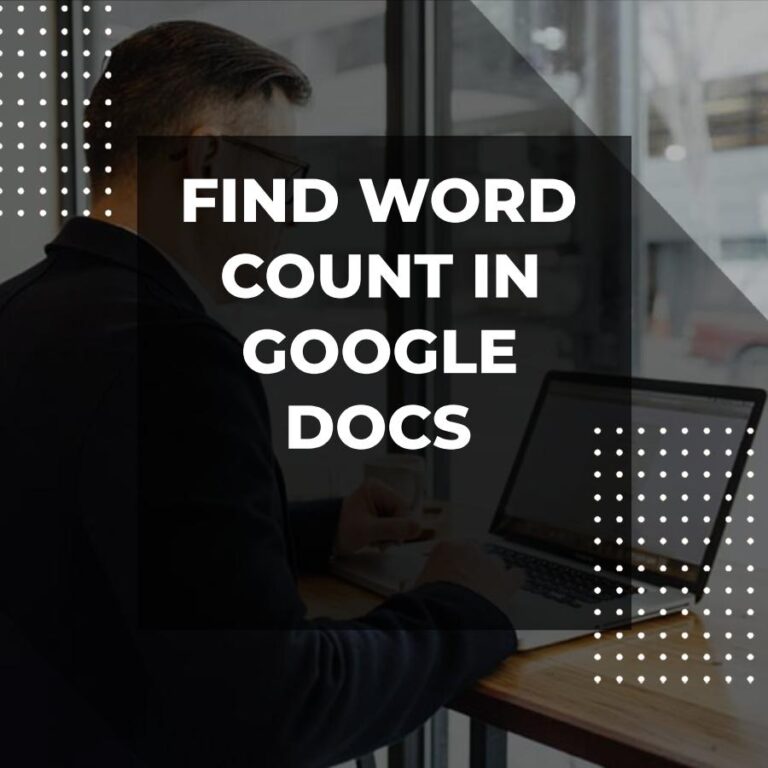 How to See How Many Words in Google Docs - Adazing