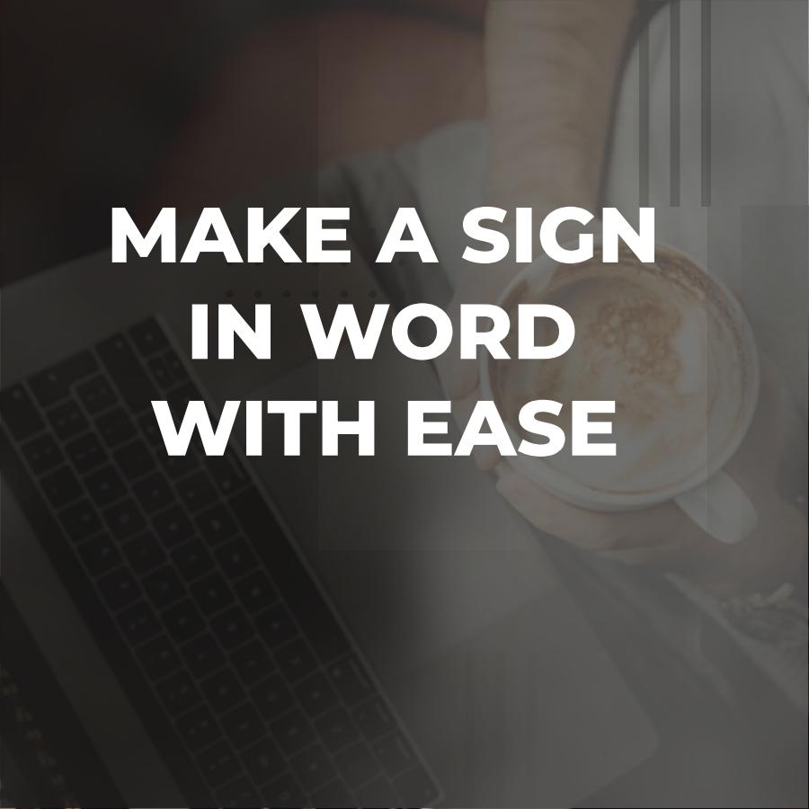 So Schreiben Sie Eine Signatur In Word Adazing