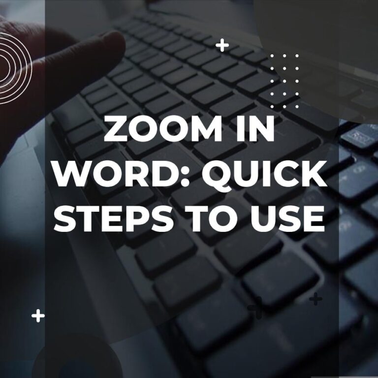 Cómo hacer zoom en Word - Adazing