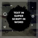 How to Use Superscript in Word - Adazing