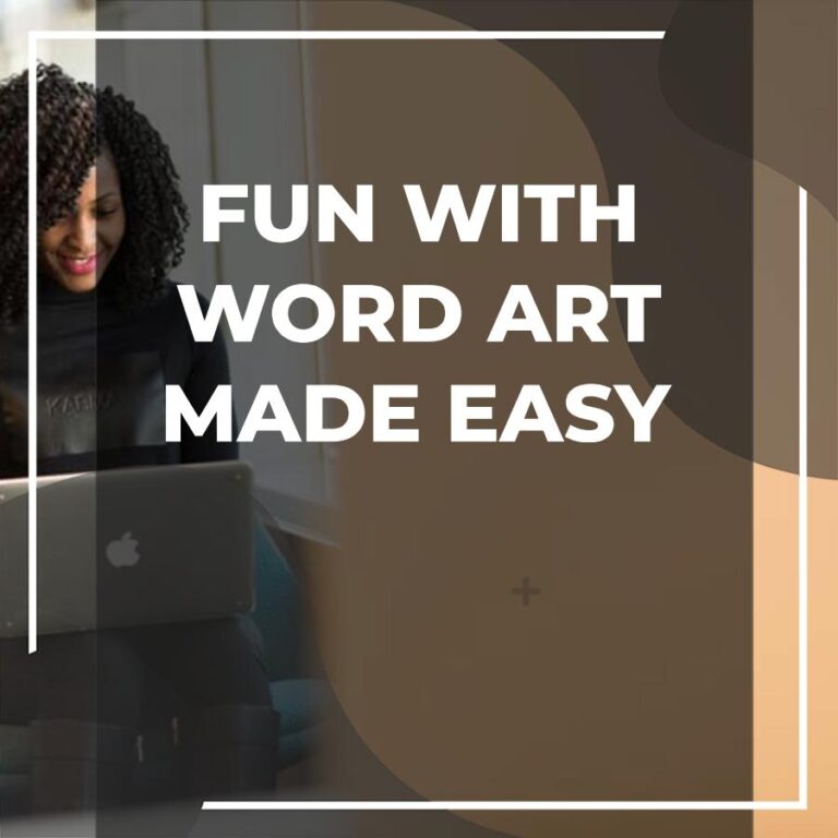 Creating Stunning Designs Using Word Art in Word - Adazing