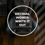 Writing Decimals in Word Form Worksheet - Adazing