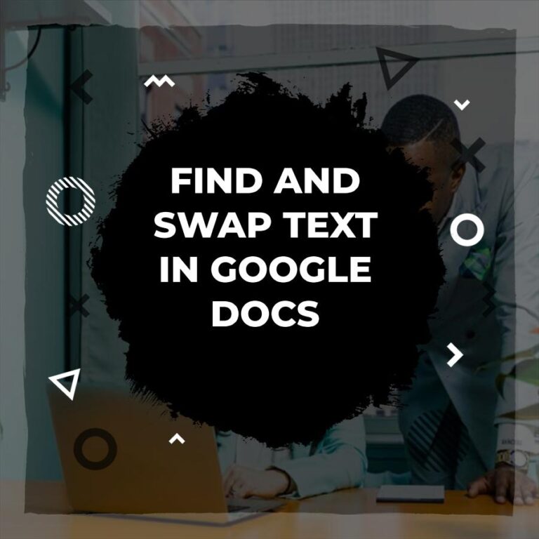 How to Find and Replace in Google Docs - Adazing