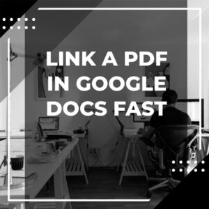 How to Link a PDF in Google Docs - Adazing