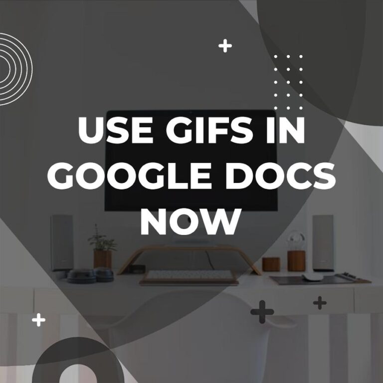 Create and Insert GIF in Google Docs - Adazing